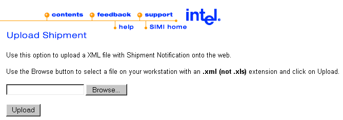 Create New Shipment - Automated Upload